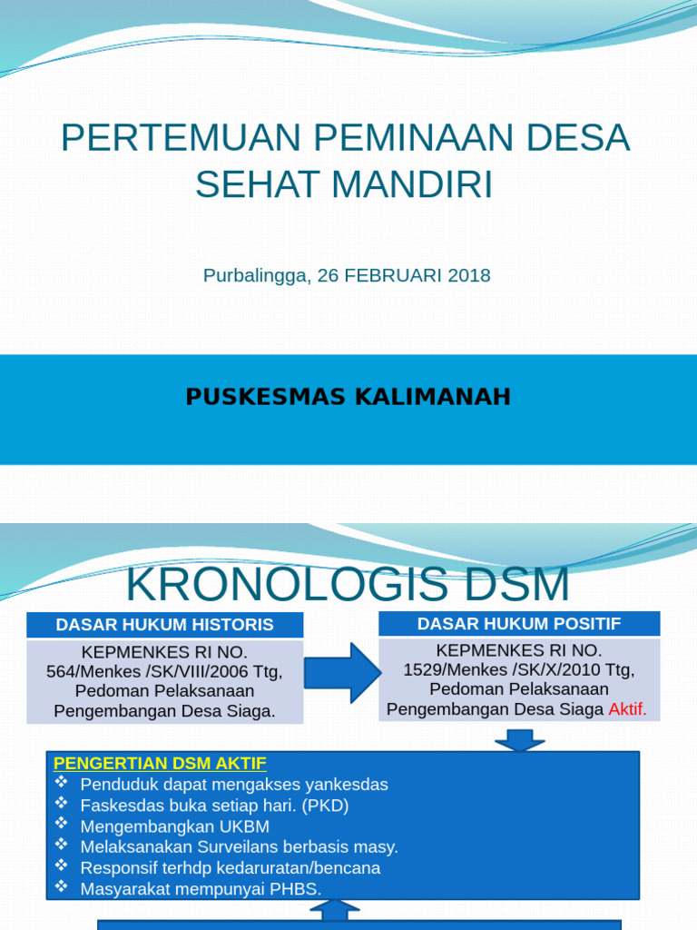 Materi Pert Tim Pembina Dsm | PDF