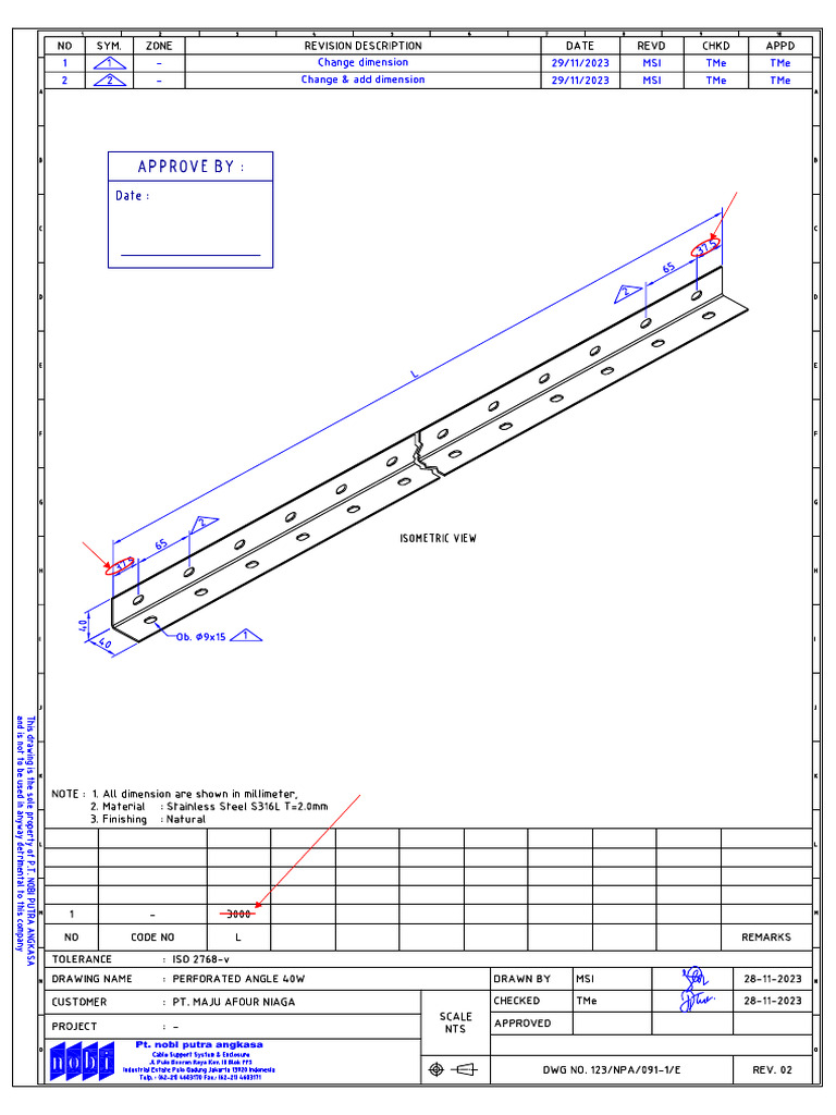 Perforated Angle R2 - 231130 | PDF