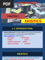 Five Elements of Ekistics Explained | PDF