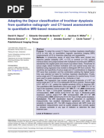 Outerbridge Classification of Cartilage Lesions | PDF | Knee | Cartilage