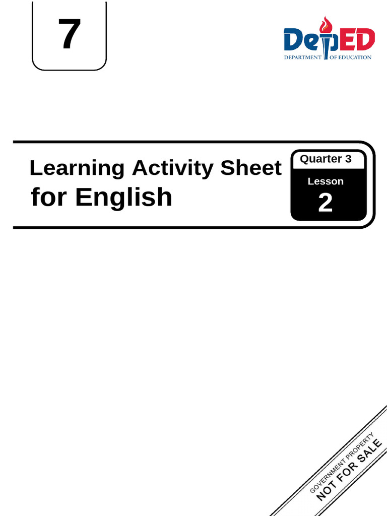 Learning Activity Sheets | PDF | Copyright