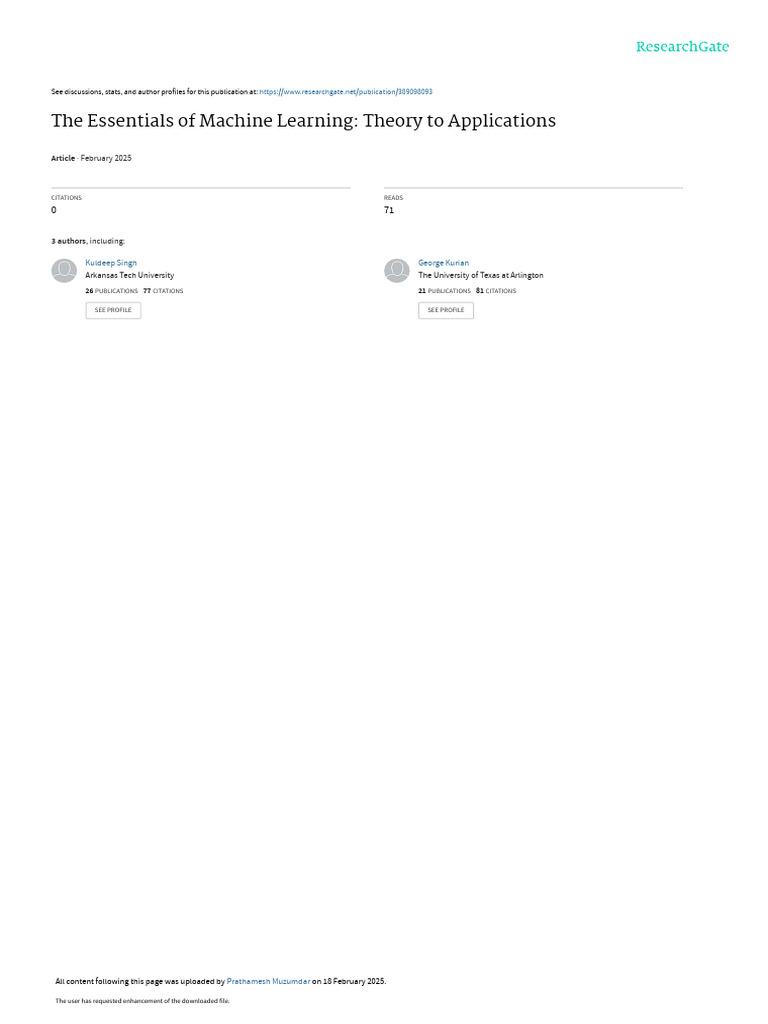 Machine Learning | PDF | Machine Learning | Support Vector Machine
