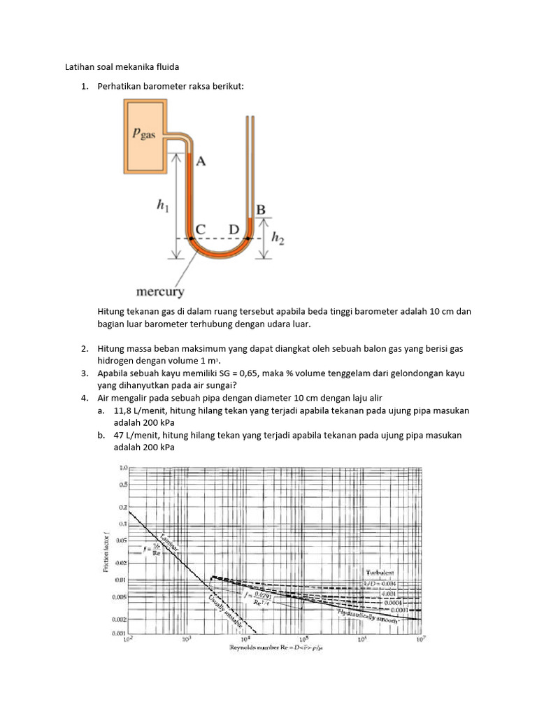 Latihan Soal MekFlu | PDF