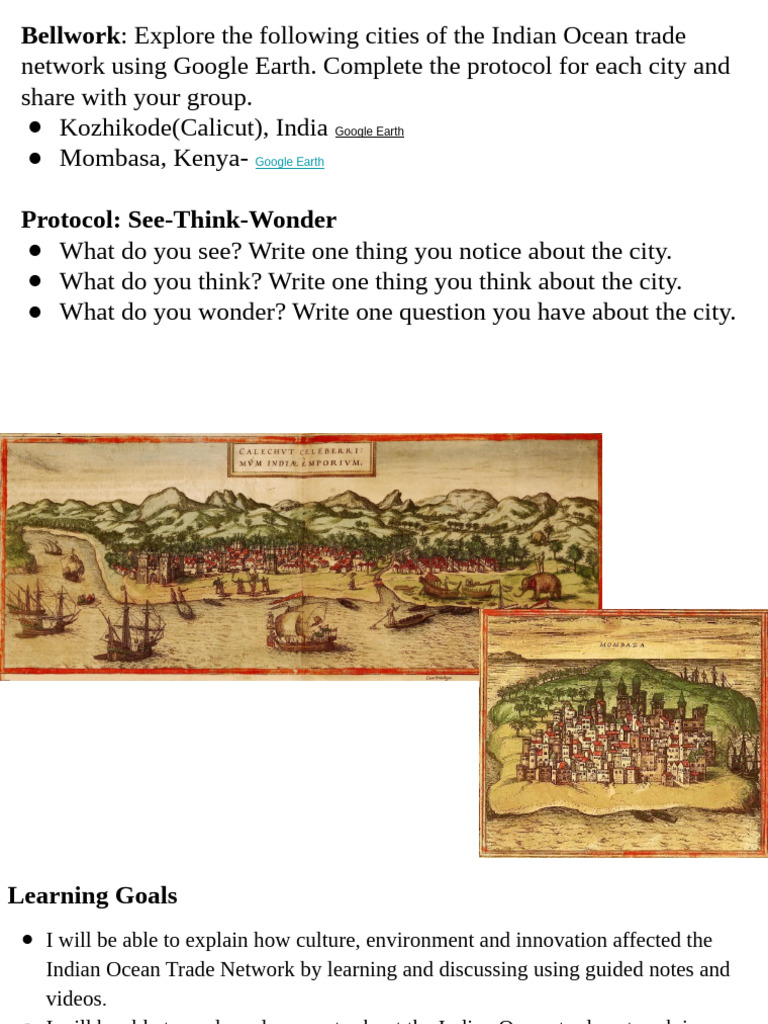 Indian Ocean Trade Network Exploration | PDF | Indian Ocean