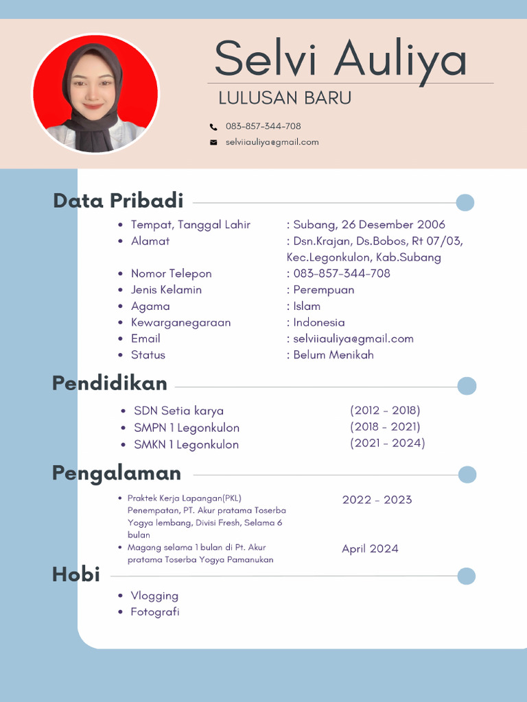 CV. Selvi Auliya | PDF