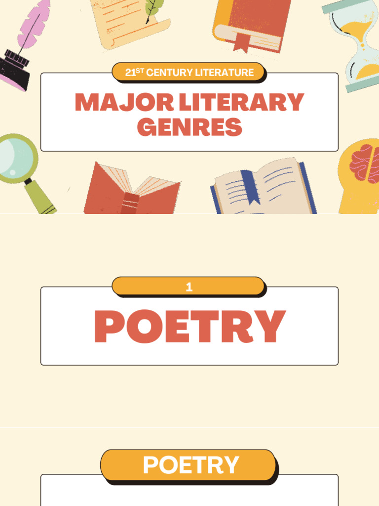 Major Literary Genres | PDF