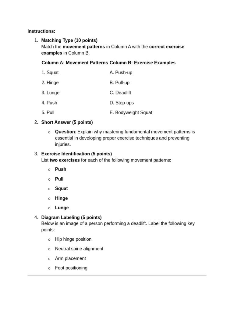 path-fit-pre-lims-activity-1 (1) | PDF | Physical Fitness | Physical Exercise