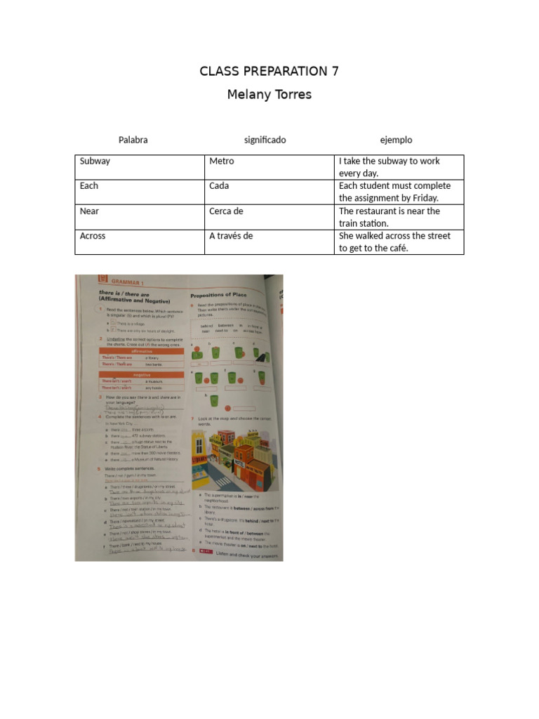 Class Preparation 7 | PDF