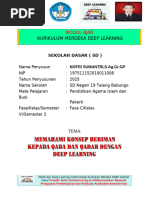 Contoh RPP Deep Learning PAI SD | PDF