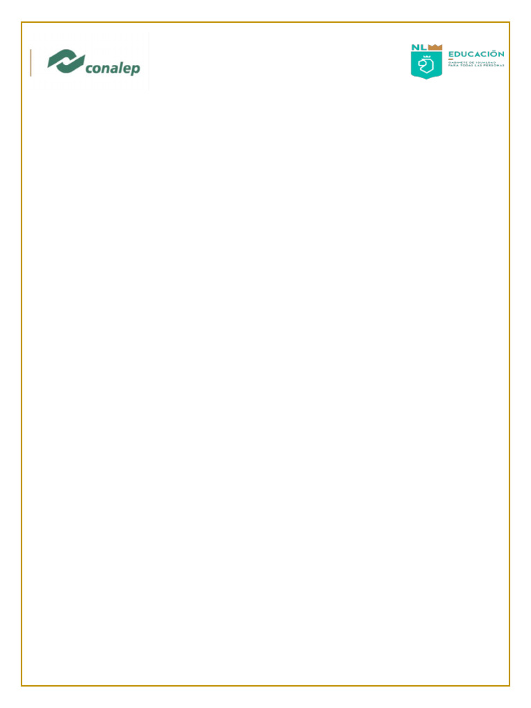 Portada Conalep Ejemplo | PDF
