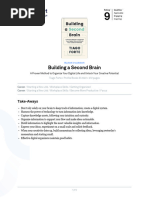 Building A Second Brain | PDF | Knowledge | Creativity