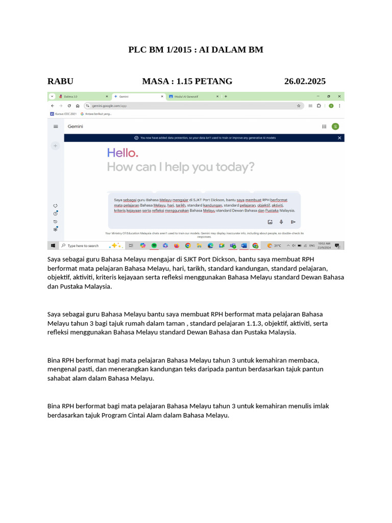 Bahan Ai DLM BM | PDF