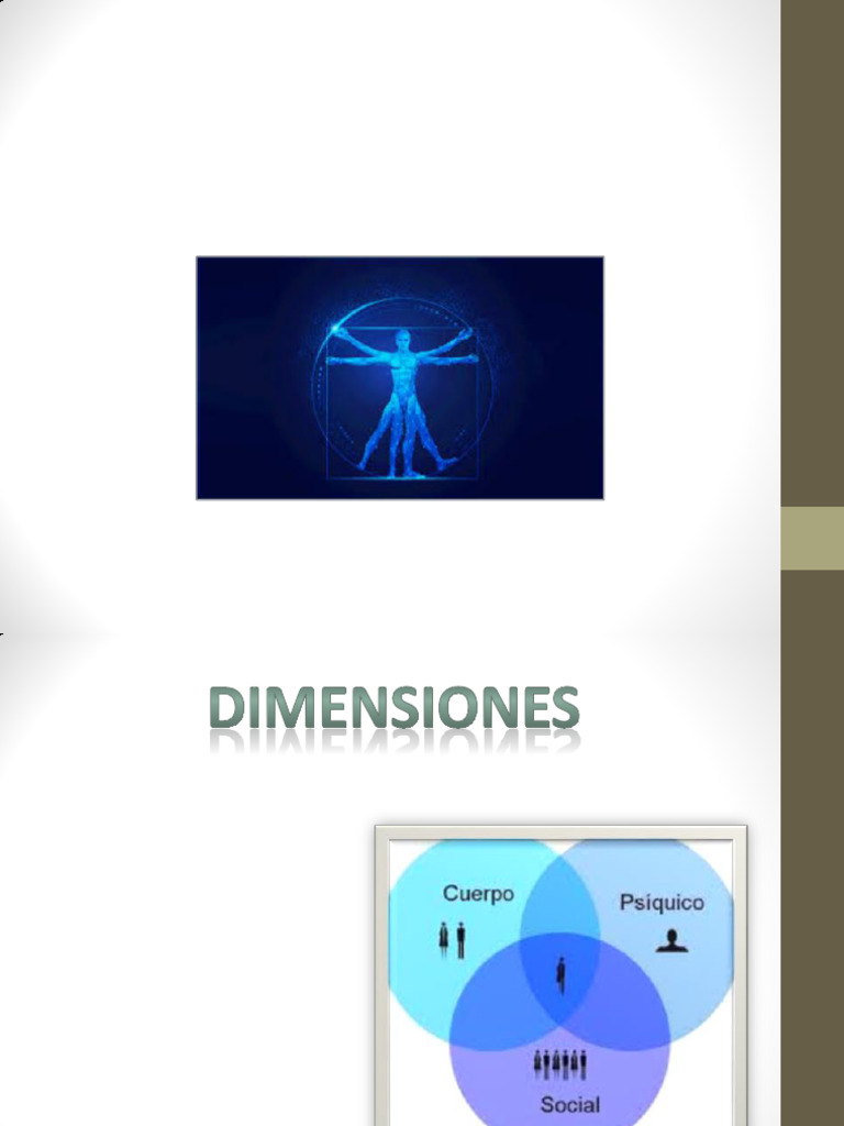 Dimensiones Del Ser Humano | PDF | Humano | Sociedad