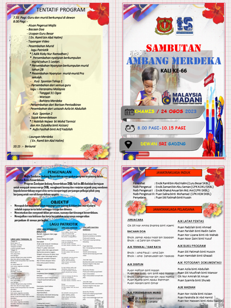 Buku Program Ambang Merdeka 2023 | PDF