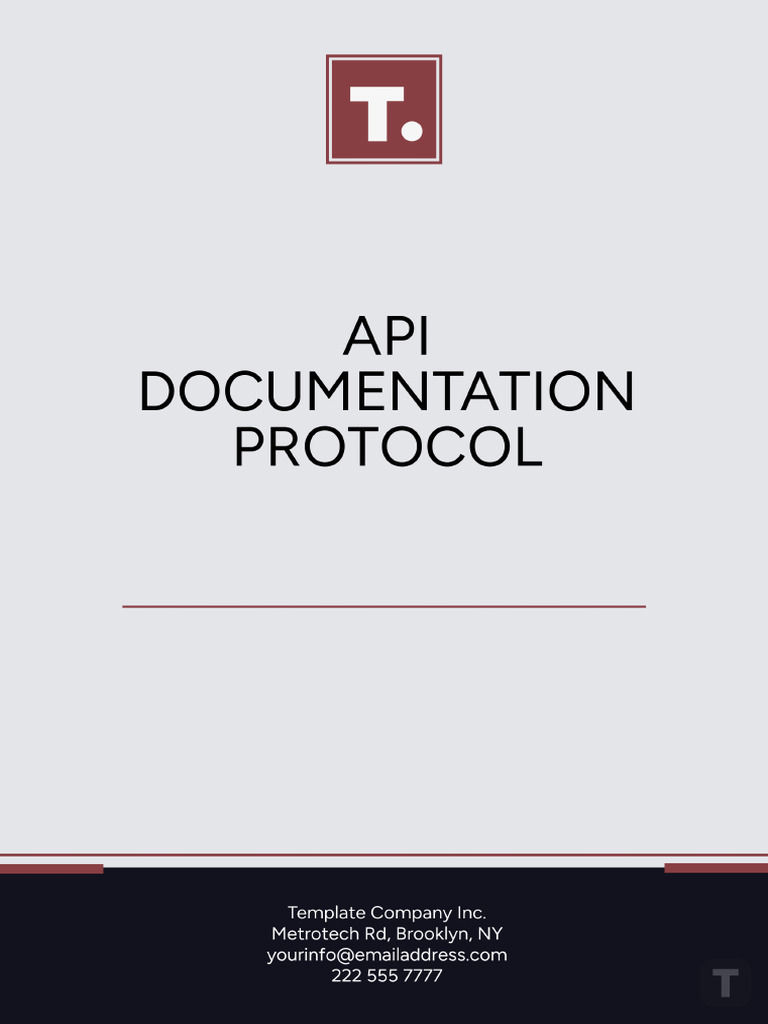 API Documentation Protocol Template | PDF