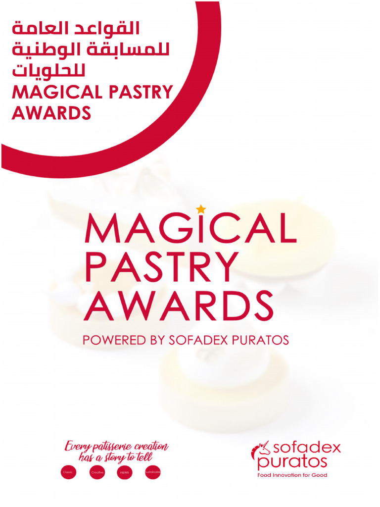 Reglement de MAGICAL PASTRY AWARDS 2025 VA | PDF