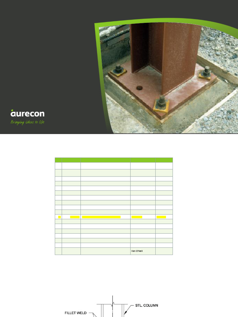 Bridge Design The Essentials - 11 - Steel Connections & Concrete ...