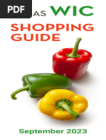 Florida WIC Food List 2024 | PDF | Foods