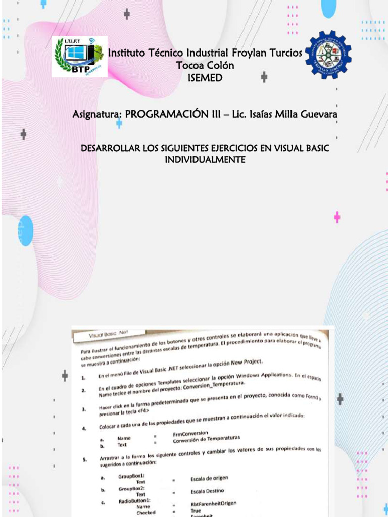 Guia - de - Ejercicios - Individual-I Parcial | PDF