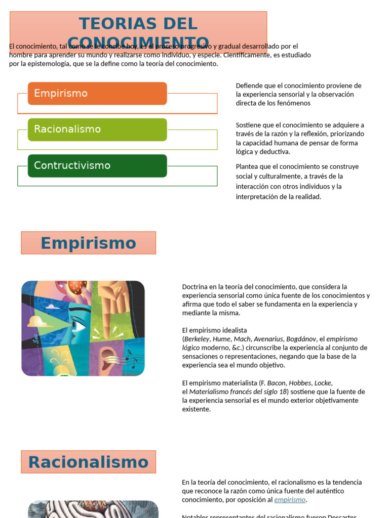 Presentacion Metdologia | PDF | Conocimiento | Empirismo