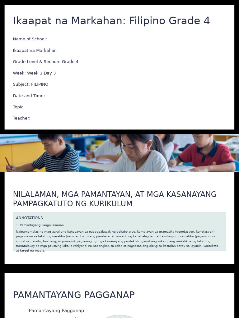 PTT Filipino q4 w3 d3 | PDF