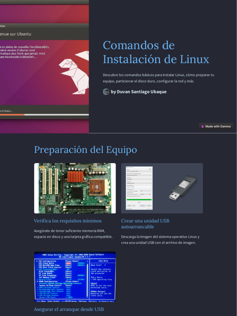 Comandos Linux | PDF | Arranque | Tecnología de sistema operativo