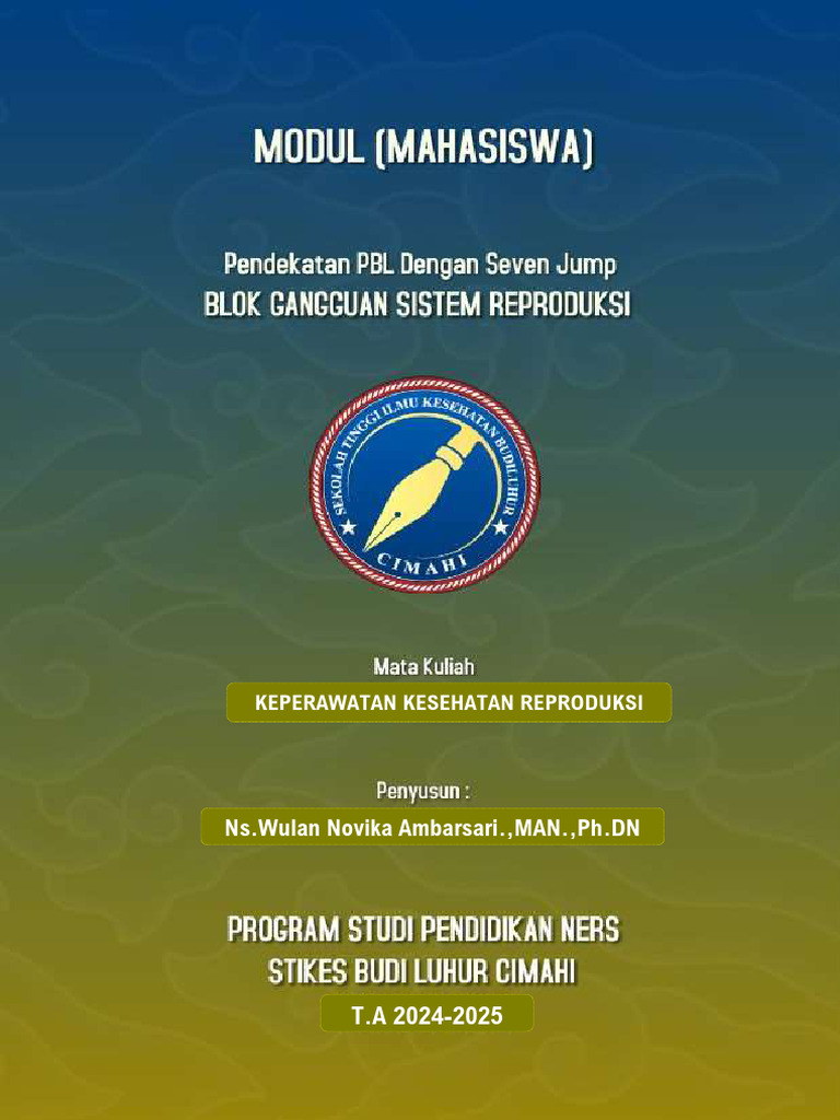 Modul II Mahasiswa Kep Kespro 2425 | PDF