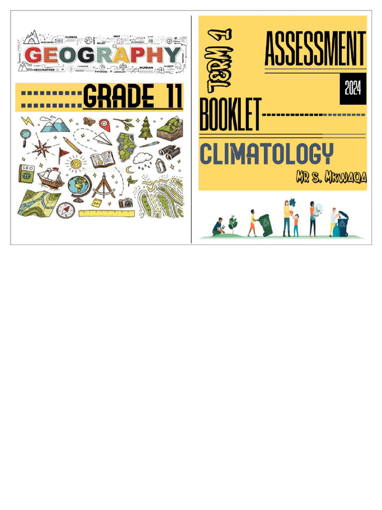 Geo 11 Assessment Book - 250117 - 210821 | PDF