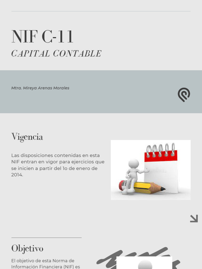 Nif C-11 | PDF | Compartir (Finanzas) | Contabilidad