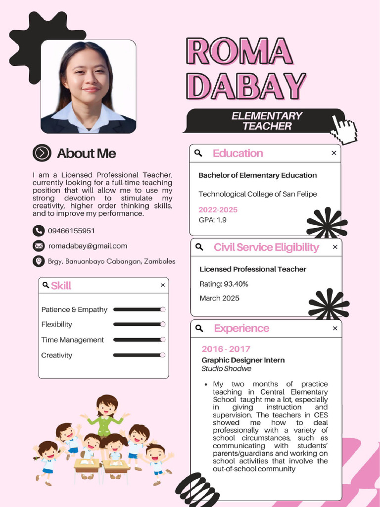 Infograph - Resume - CV | PDF