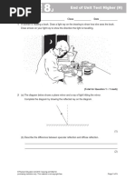 8e End of Unit Test Higher | PDF | Oxide | Combustion