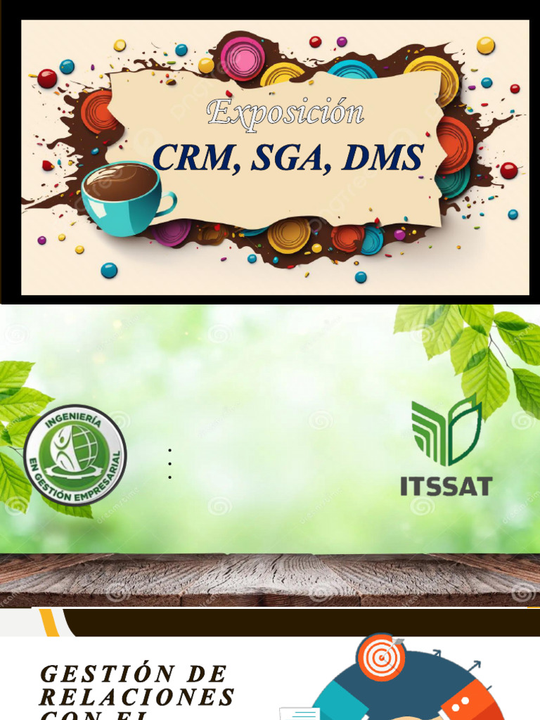 Expo Gestion CRM Sga DMS | PDF | Gestión de registros | Gestión de la ...