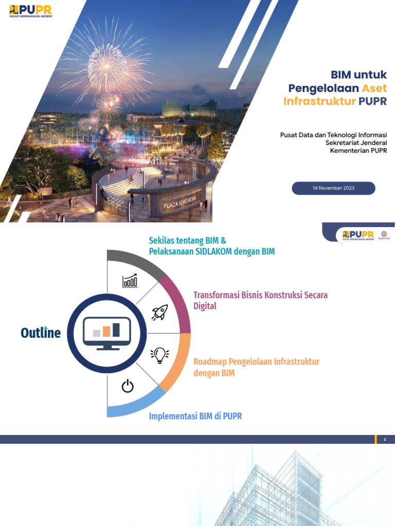 Implementasi Bim Pupr - Pusdatin | PDF