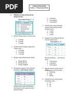 Soal Kelas 2 Berbagai Diagram Matematika Kurikulum Merdeka | PDF | Seni & Disiplin Bahasa