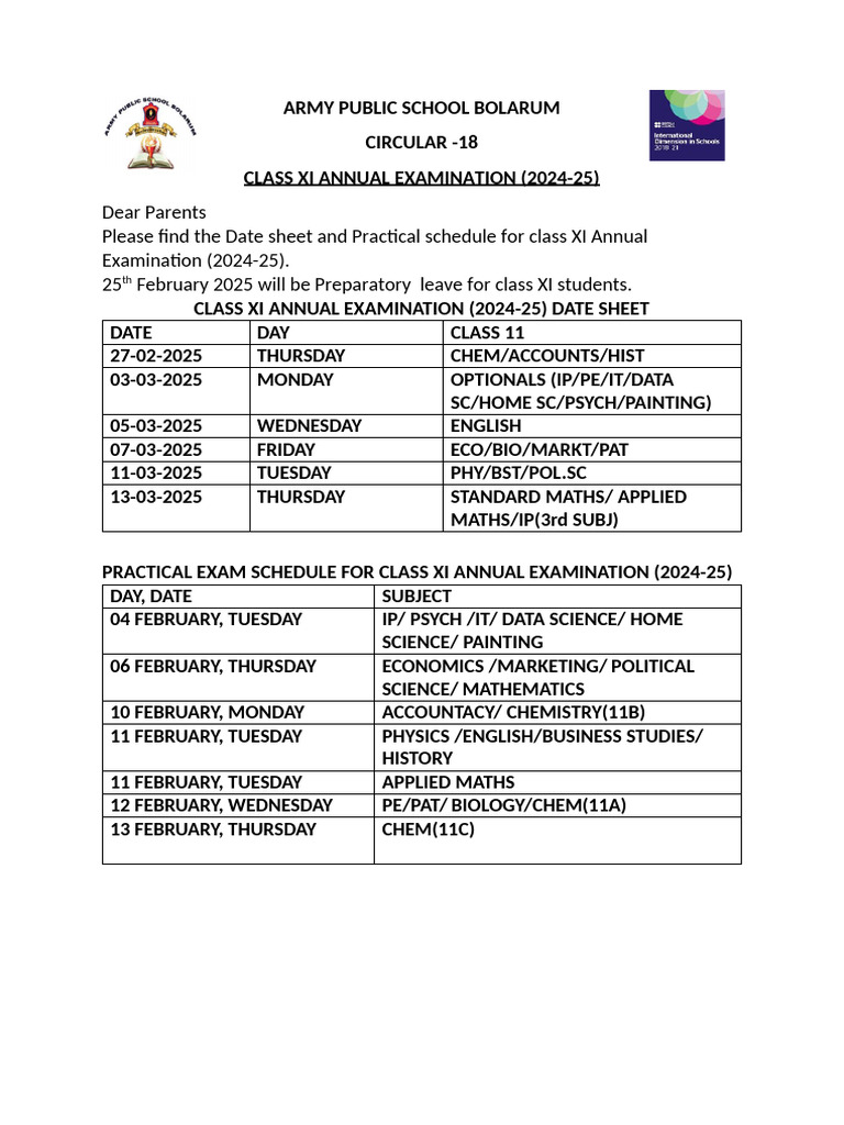 DT 13 JANUARY WHATSAPP MSG FOR Class 11 UT2 | PDF
