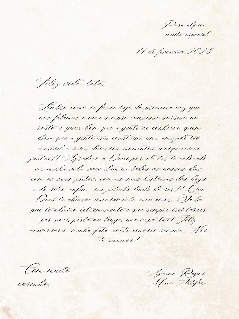 Beige Black Vintage Formal Calligraphy Old Fashioned Letter | PDF