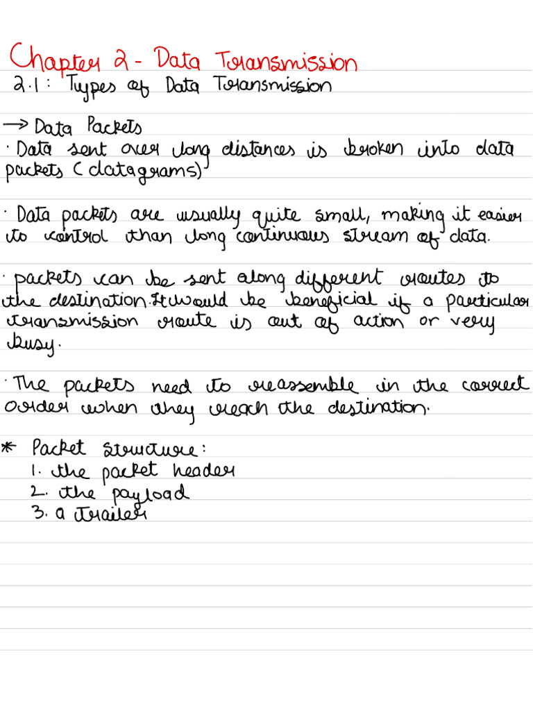 Computer Science Chapter 2 | PDF | Network Packet | Router (Computing)