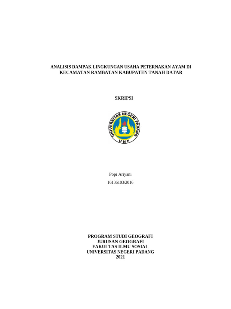 bismillah proposal acc sempro popi | PDF