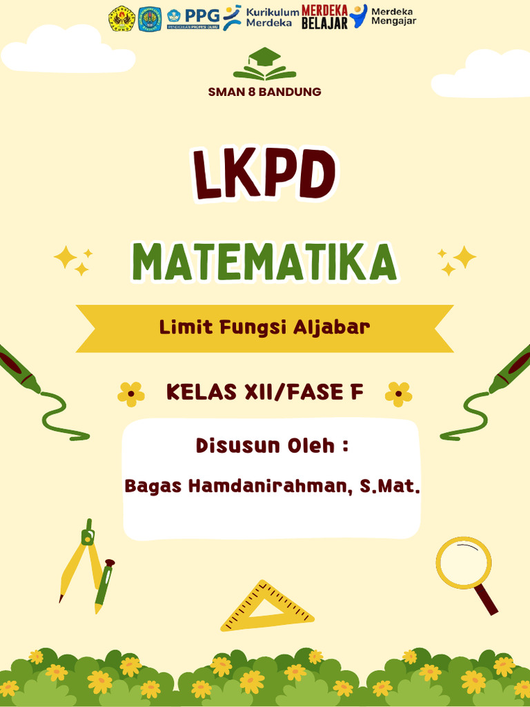 LKPD Limit Fungsi Aljabar - Kelas Xii | PDF