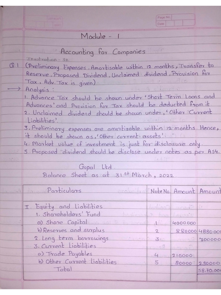 Acc (Module 1) | PDF