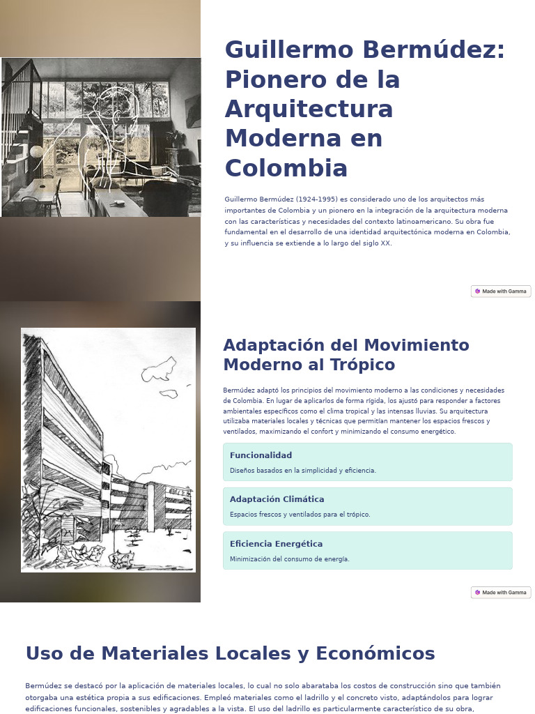 Guillermo Bermudez | PDF | Diseño | edificio