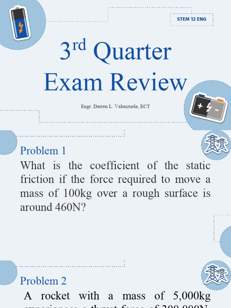 GenPhy2 3rd Quarter Exam Review | PDF