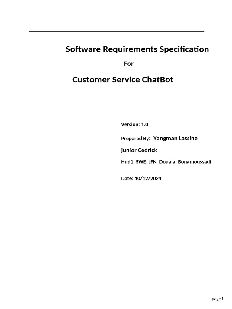 Software Requirement Specification | PDF | World Wide Web | Internet & Web