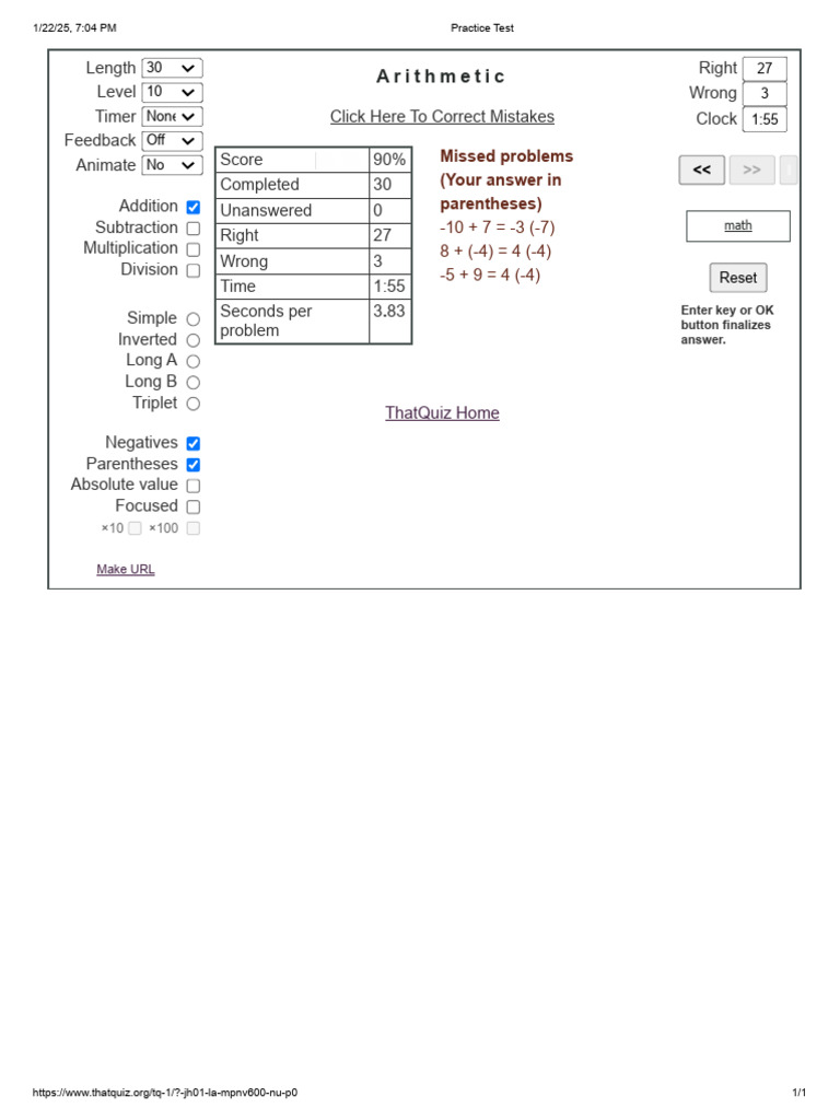 Math Week 16 Day 1 | PDF