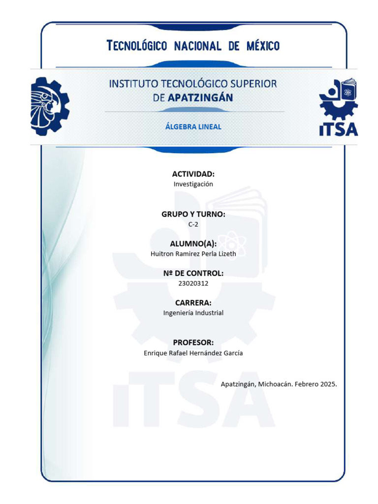 Inv U1 Huitron Ramirez Perla Lizeth | PDF | Análisis de regresión | Mínimos cuadrados ordinarios