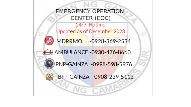 Updated Hotline | PDF