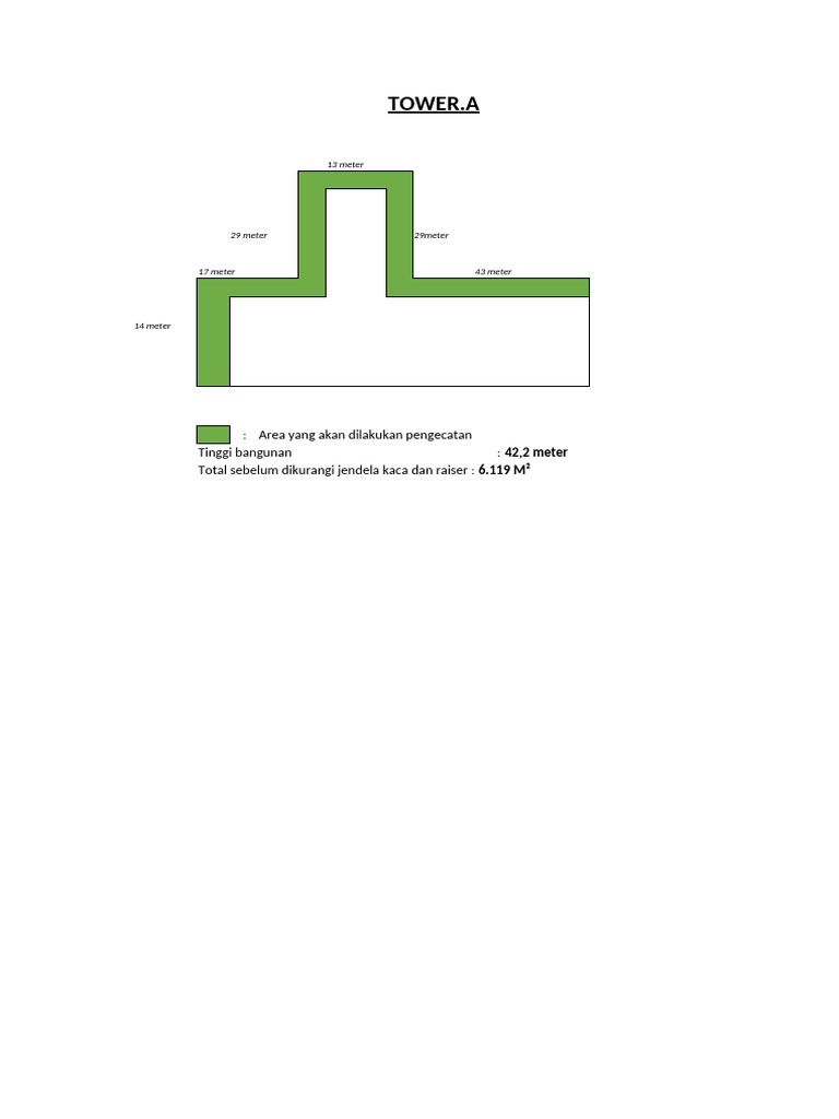 Gambar Gedung Yang Akan Dilakukan Pengecatan Tahap 2 | PDF