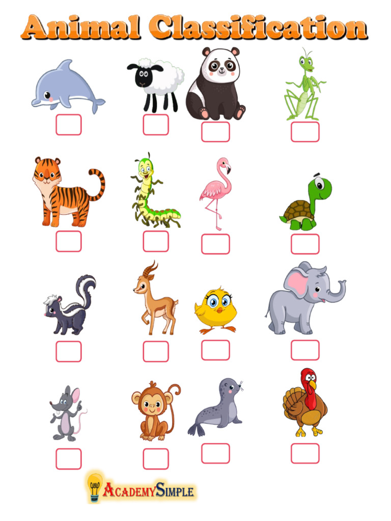 Animal Classification 2 | PDF