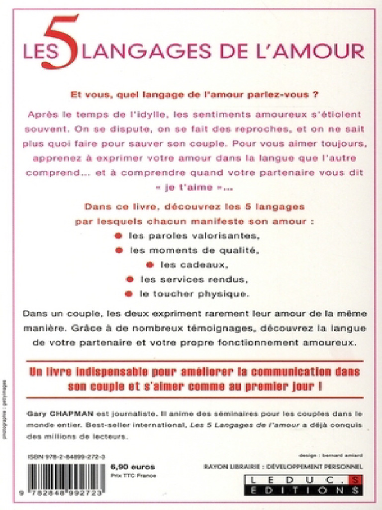 Language de l'amour | PDF