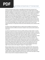 Understanding Irregular College Students | PDF | Interview | Motivation